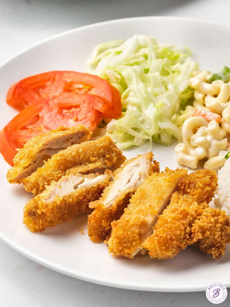 Easy Chicken Katsu Recipe - Belly Full