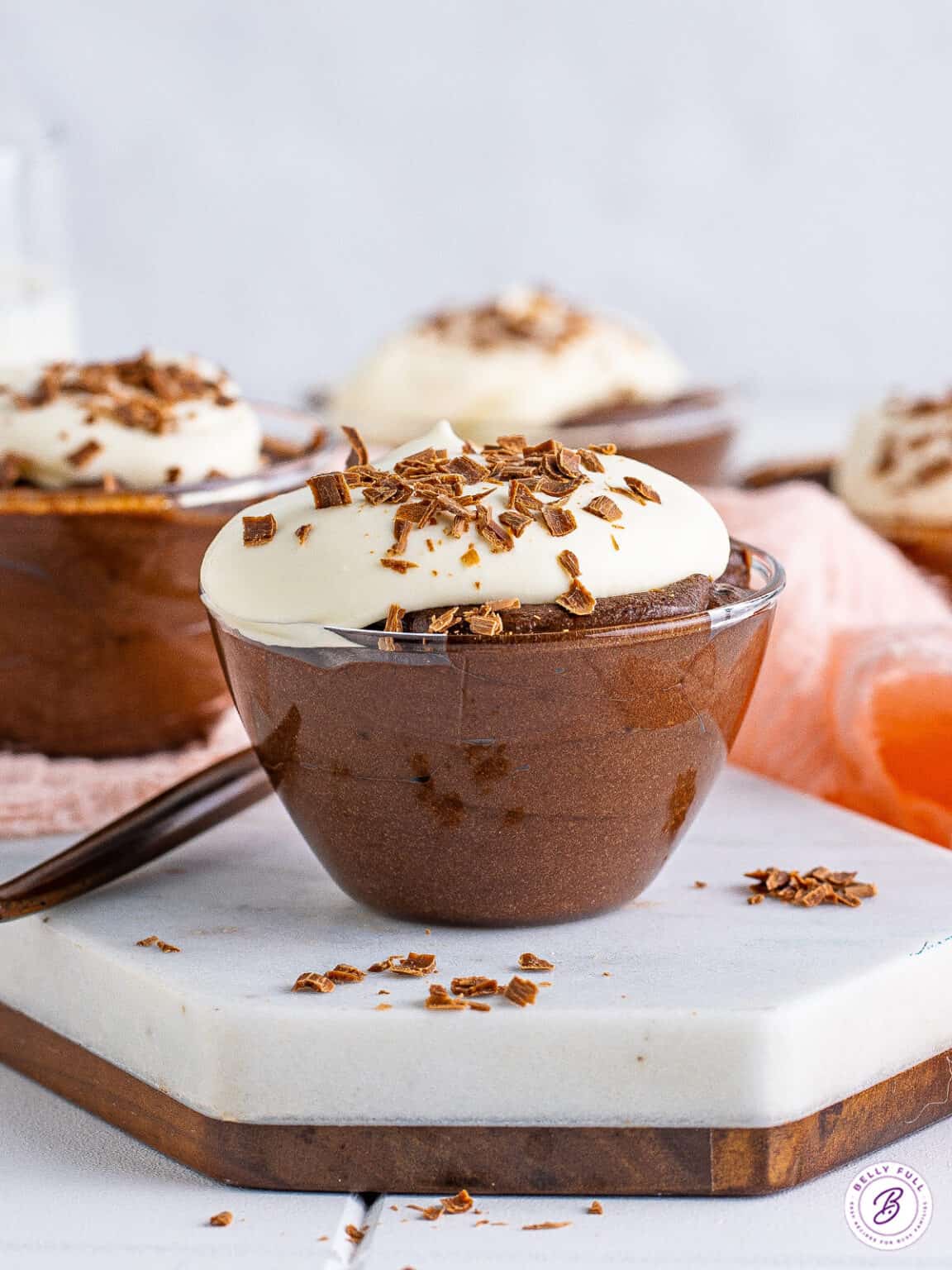 Easy Chocolate Mousse Recipe - Belly Full