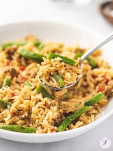 Ground Turkey and Rice Skillet Recipe - Belly Full