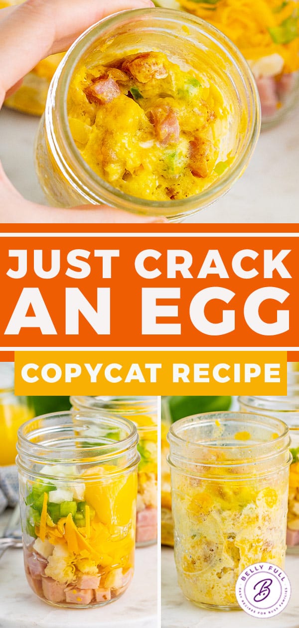 Just Crack an Egg Copycat (Microwave Egg Scramble) - Belly Full