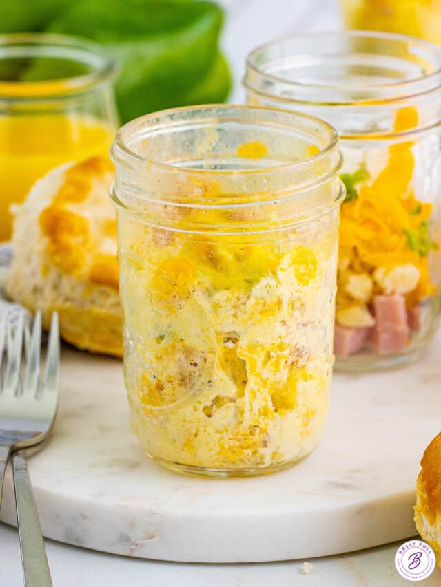 Just Crack an Egg Copycat (Microwave Egg Scramble) - Belly Full