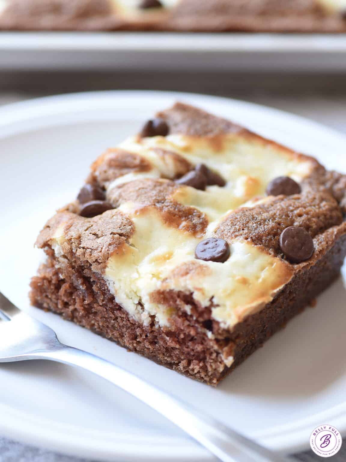 Cheesecake Marble Squares - Belly Full