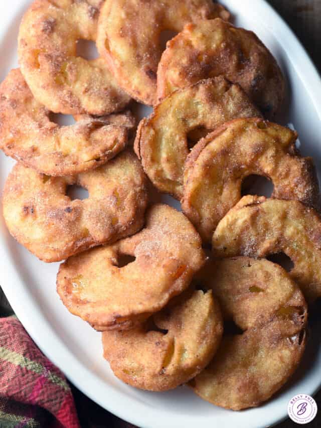 Apple Fritter Rings - Belly Full