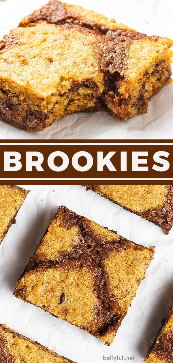 Easy Brookies Recipe {from scratch} - Belly Full
