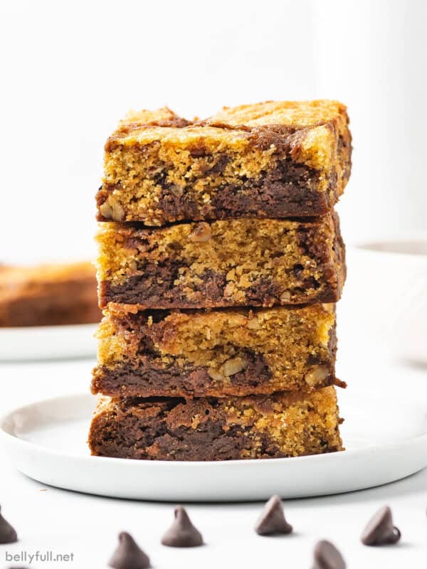 Easy Brookies Recipe {from scratch} - Belly Full