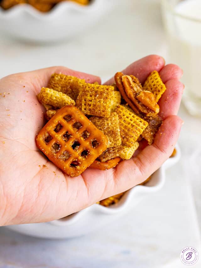 Cinnamon Sugar Chex Mix - Belly Full