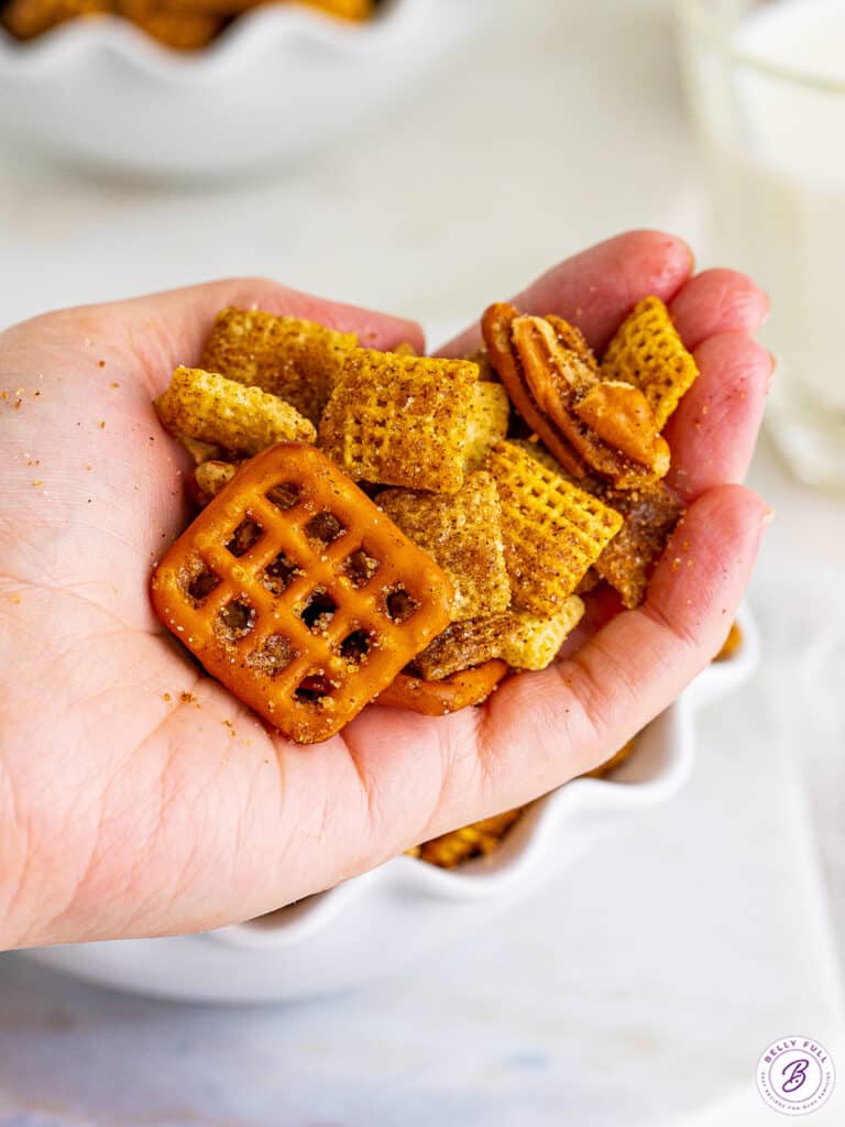 Cinnamon Sugar Chex Mix - Belly Full