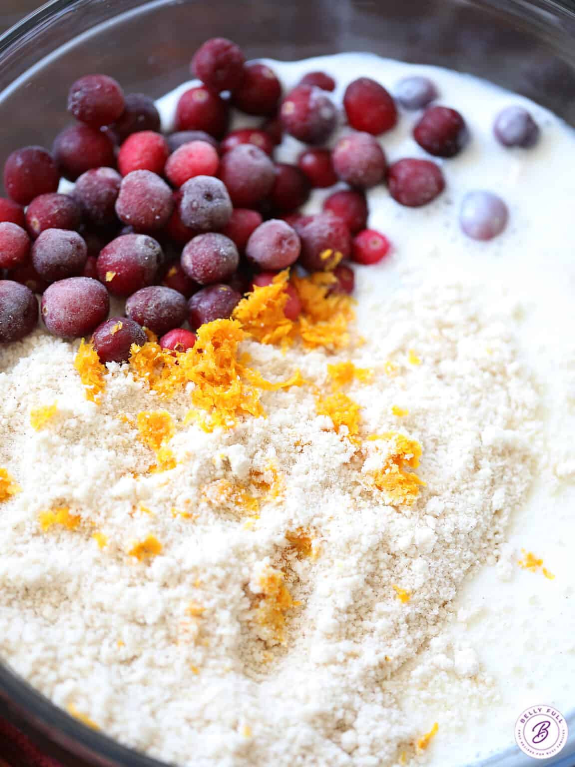 Cranberry-Orange Drop Biscuits - Belly Full