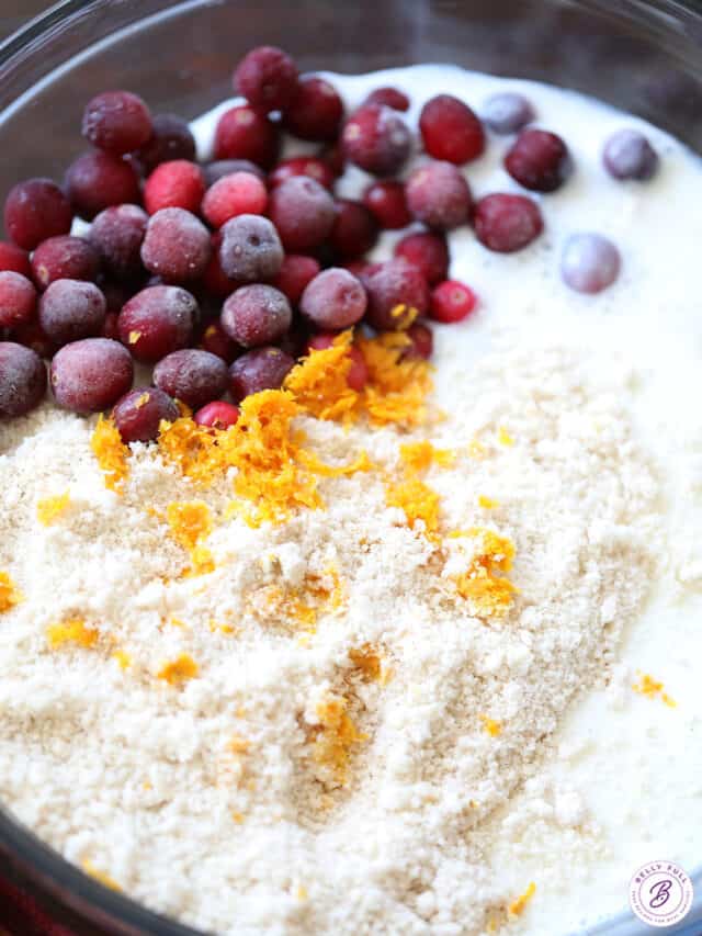 Cranberry-Orange Drop Biscuits - Belly Full