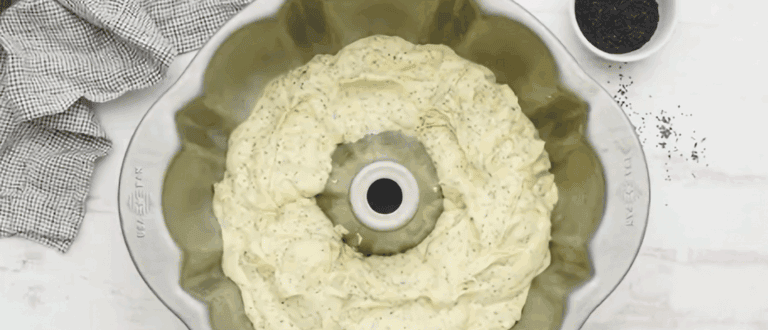 Homemade Poppy Seed Cake - Belly Full