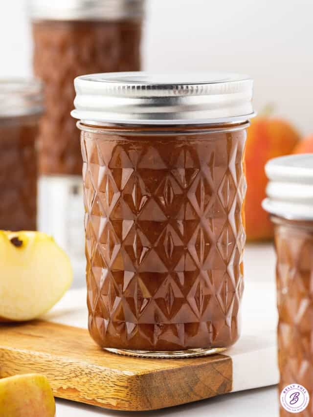 Easy Slow Cooker Apple Butter - Belly Full
