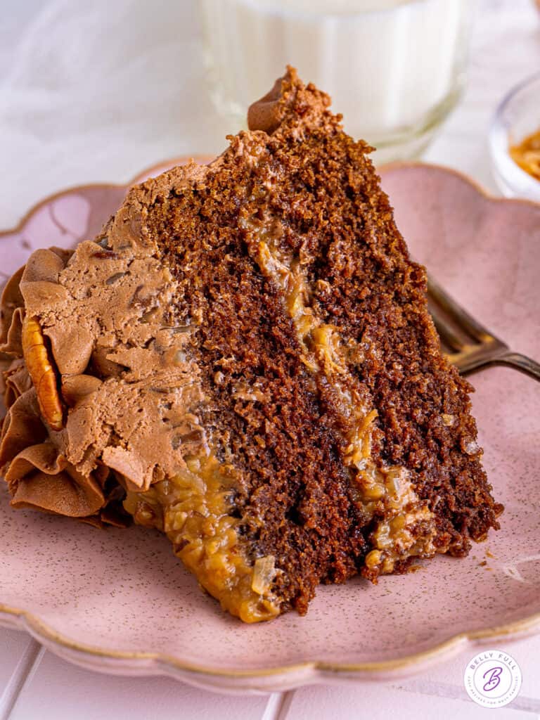 German Chocolate Cake Recipe - Belly Full