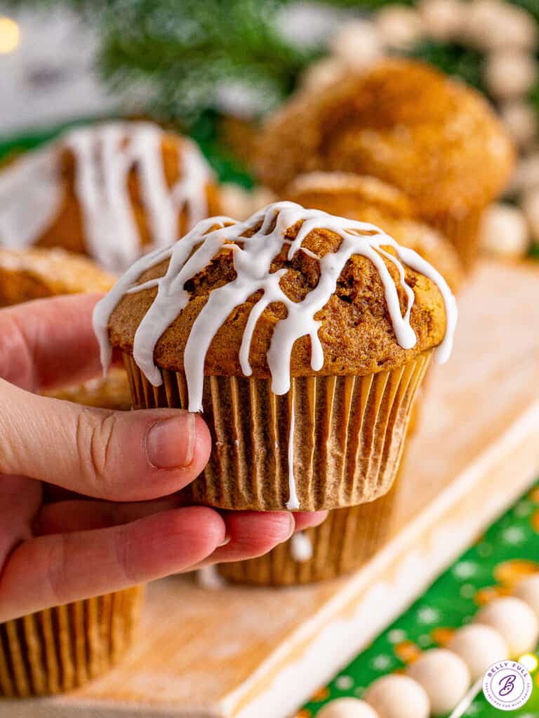 Gingerbread Muffins Recipe - Belly Full