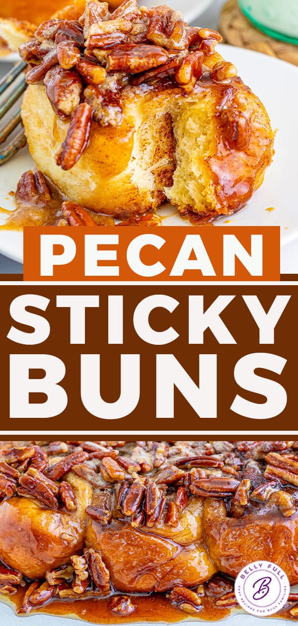 Pecan Sticky Buns Recipe - Belly Full