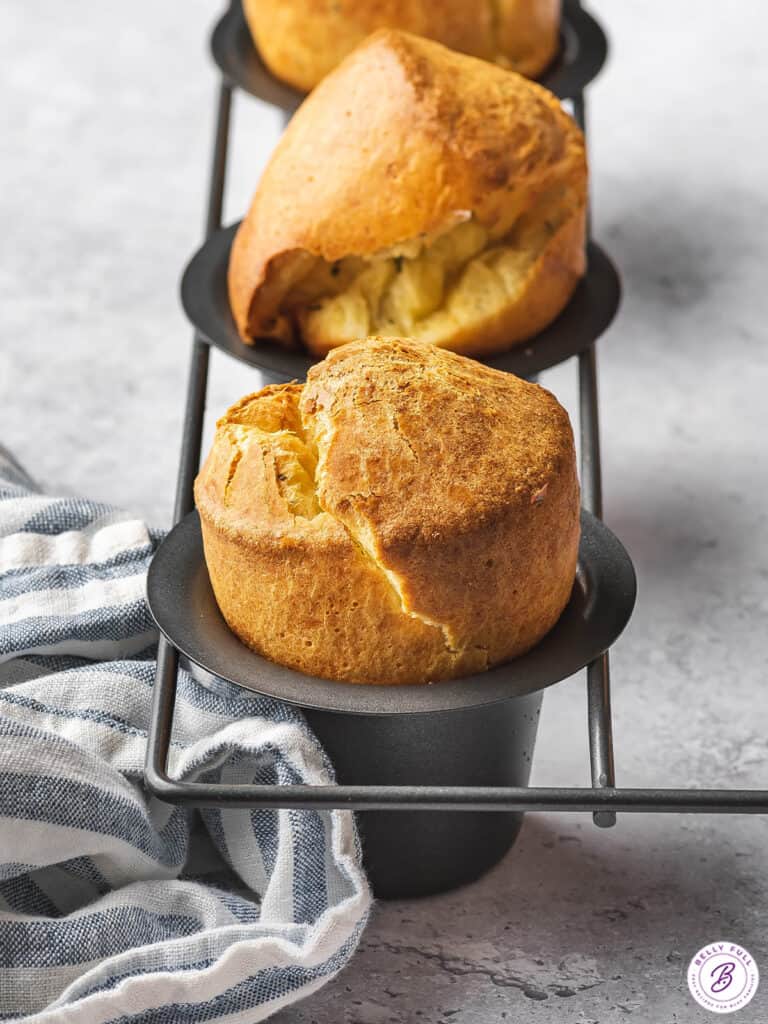 Cheesy Popovers Recipe - Belly Full