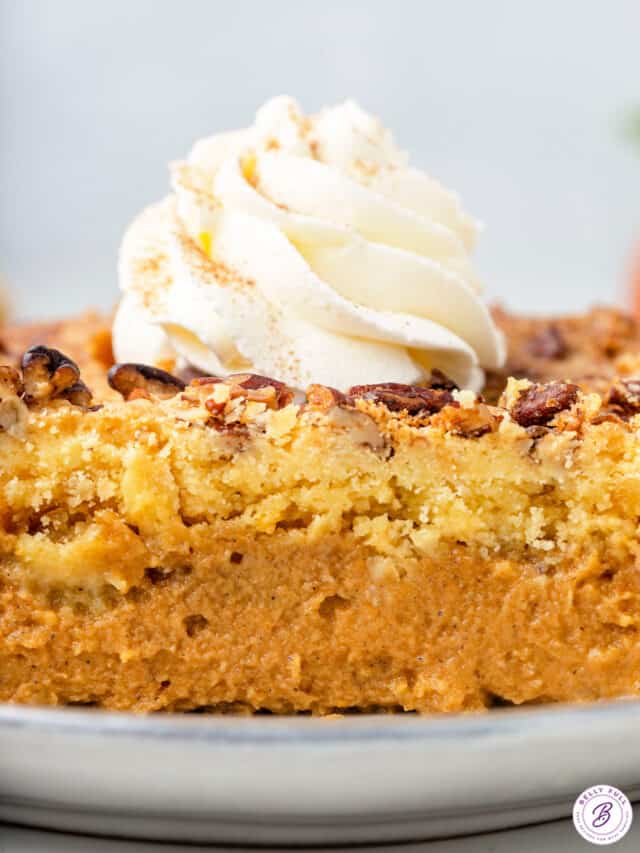 Easy Pumpkin Dump Cake with a Cake Mix