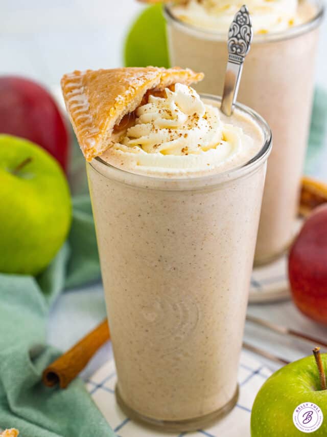 Easy Apple Pie Milkshake - Belly Full