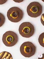 Pilgrim Hat Cookies {No Bake, 4 Ingredients} - Belly Full