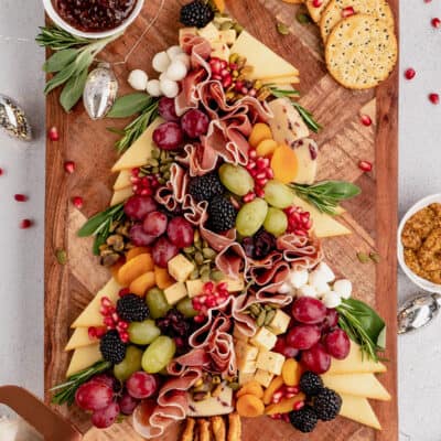 Christmas Tree Charcuterie Board - Belly Full