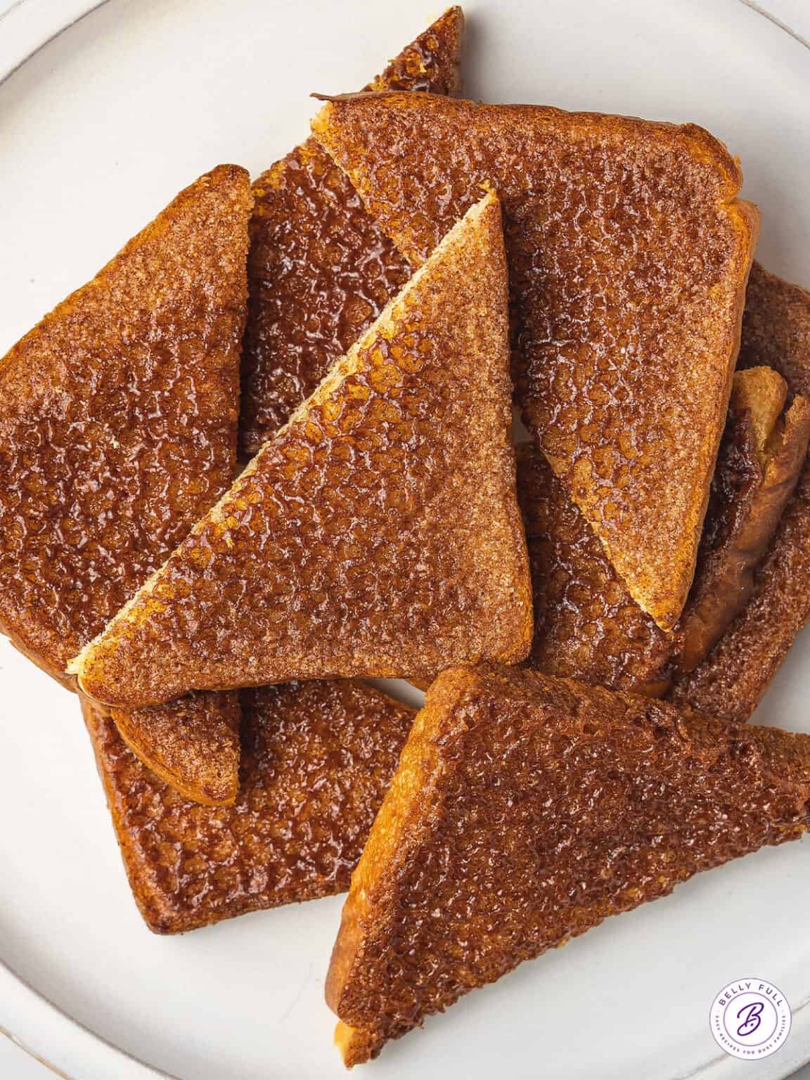 The BEST Cinnamon Toast - Belly Full