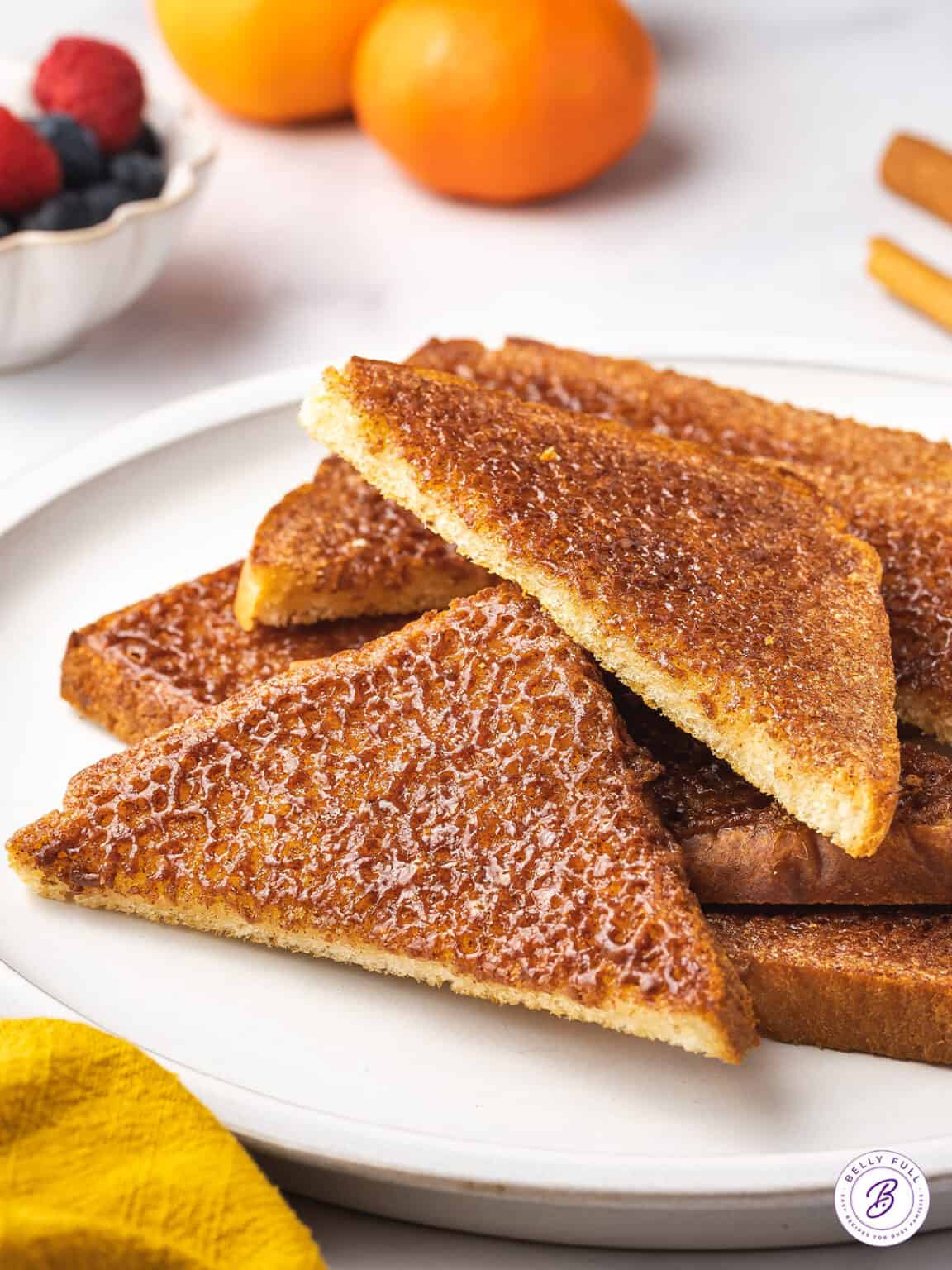 The BEST Cinnamon Toast - Belly Full
