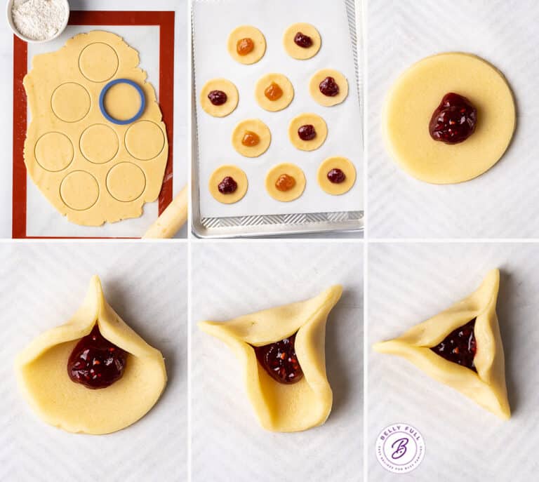 Hamantaschen Cookies Recipe - Belly Full