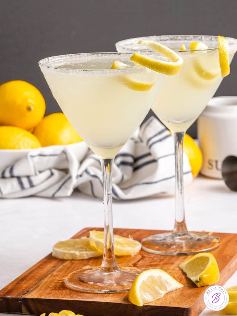 Lemon Drop Martini - Belly Full