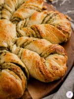 Pesto Parmesan Star Bread - Belly Full