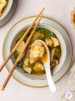 Quick & Easy Wonton Soup Recipe - Belly Full