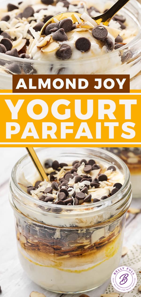 Almond Joy Yogurt Parfaits - Belly Full