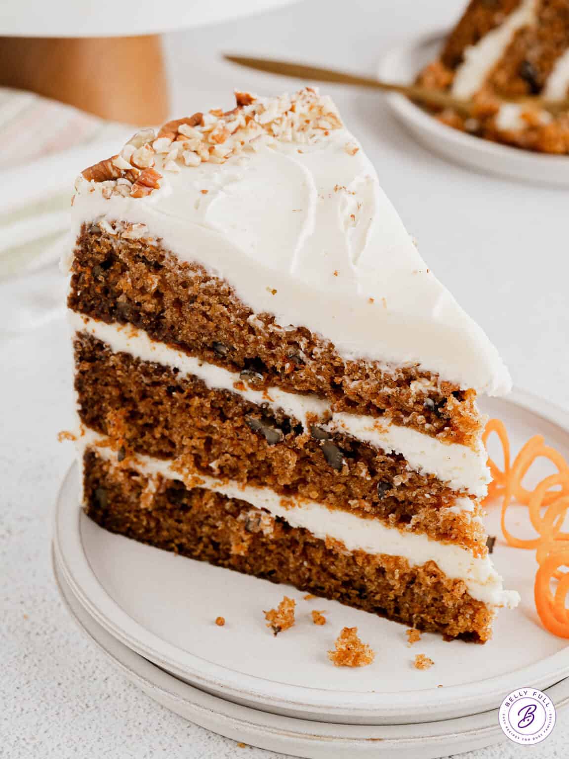 Easy Carrot Cake Recipe | Belly Full