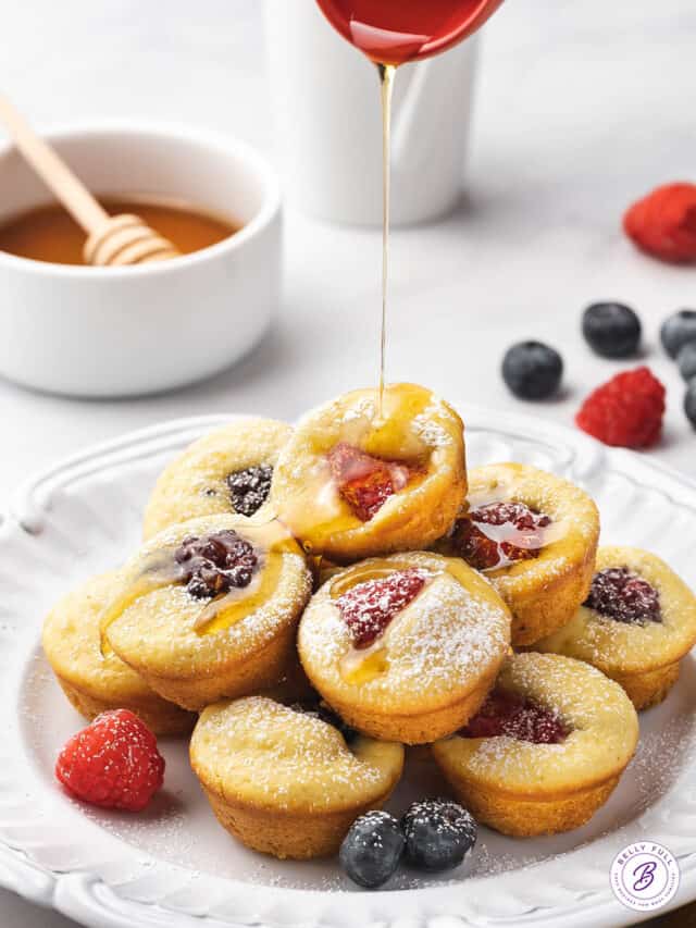 Mini Pancake Muffins - Belly Full
