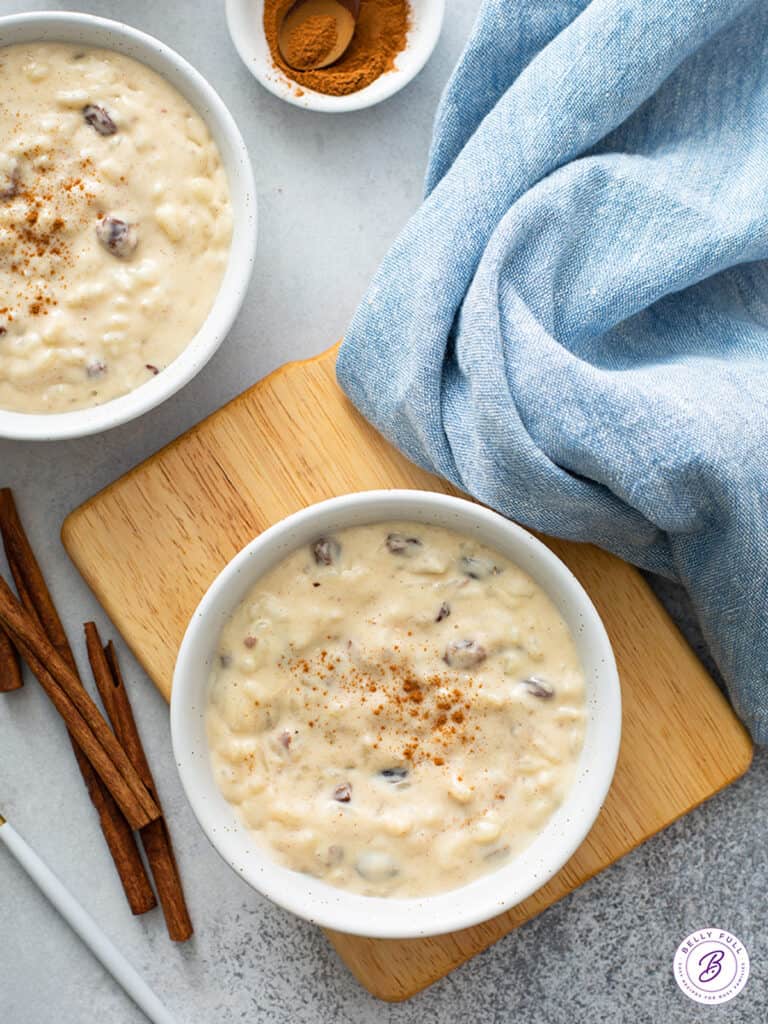 Easy Rice Pudding Recipe - Belly Full