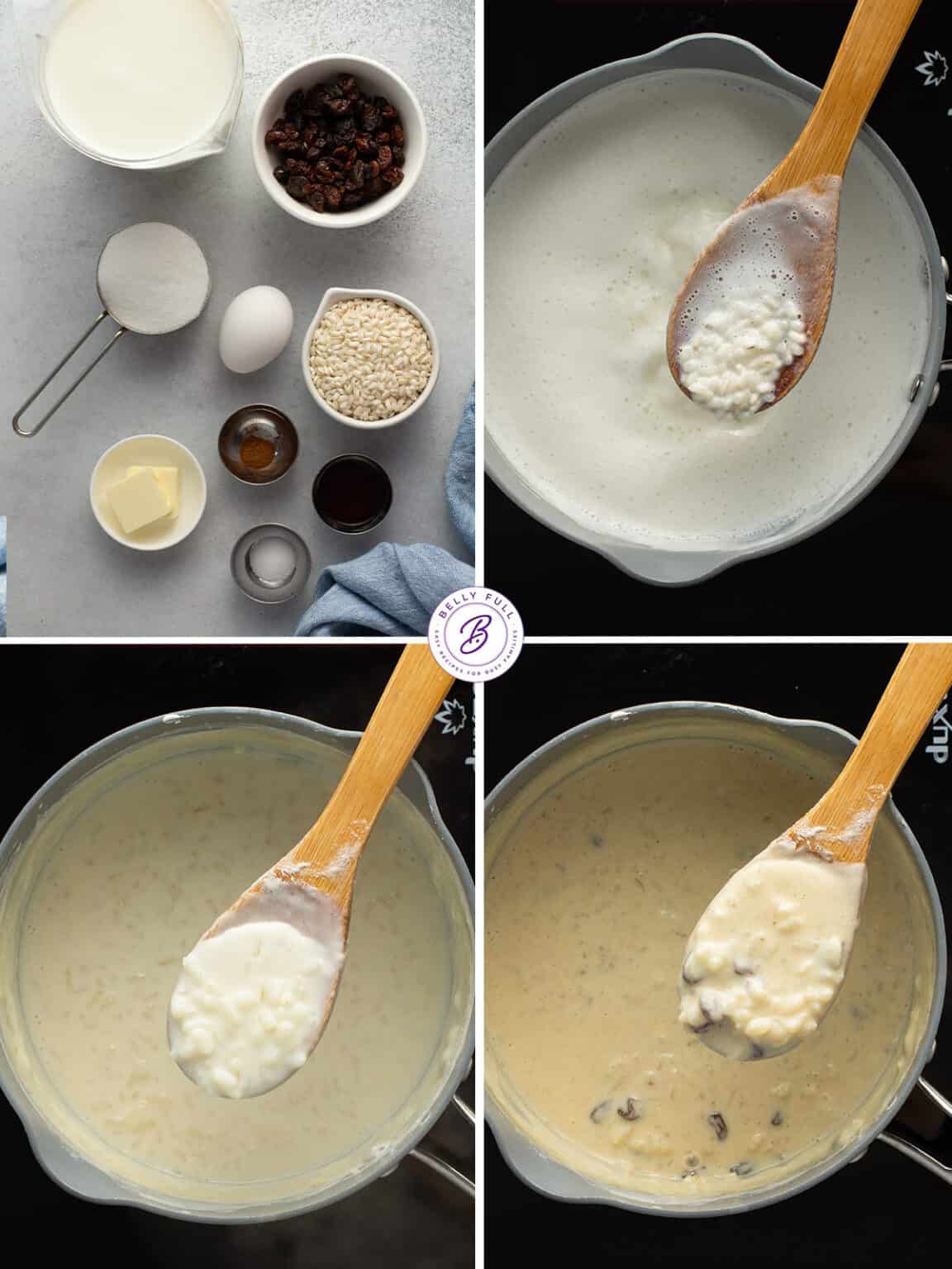Easy Rice Pudding Recipe - Belly Full