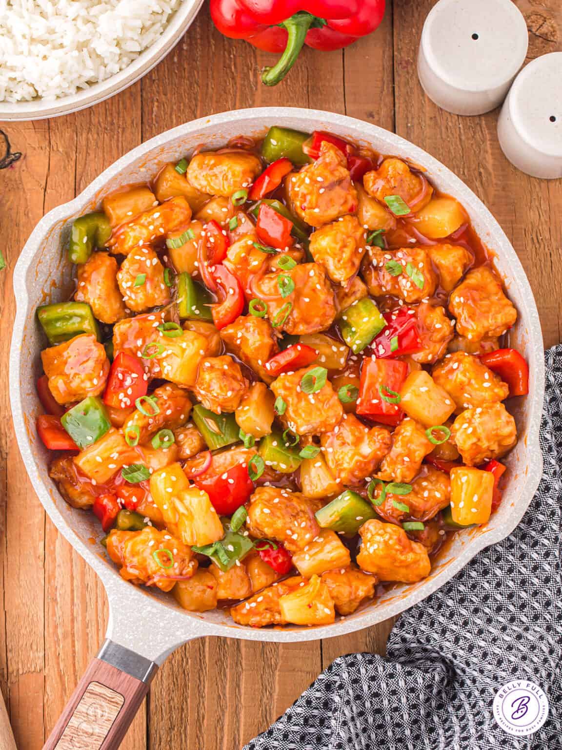 Sweet & Sour Pork Recipe - Belly Full
