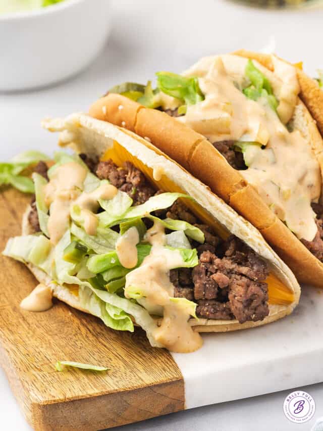 Big Mac Tacos - Belly Full