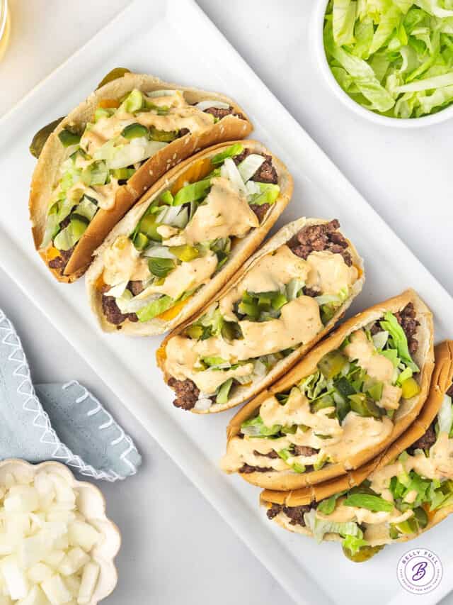 Big Mac Tacos - Belly Full