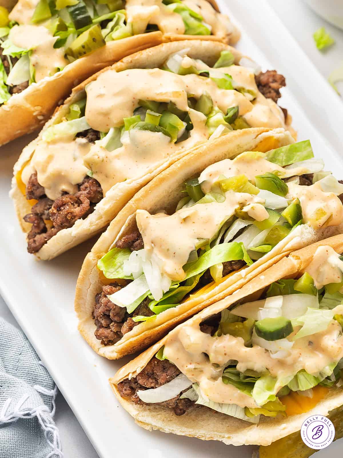 Big Mac Tacos Belly Full