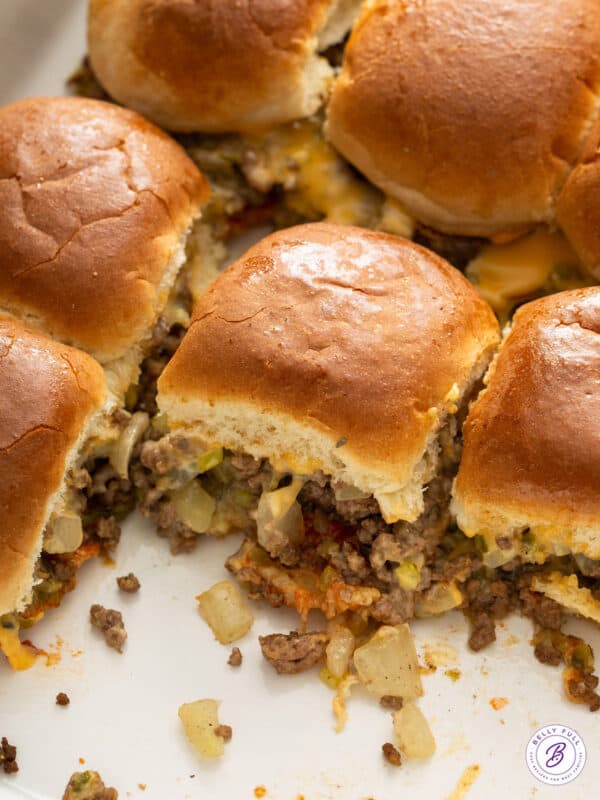 Chopped Cheeseburgers {Maid Rite} - Belly Full