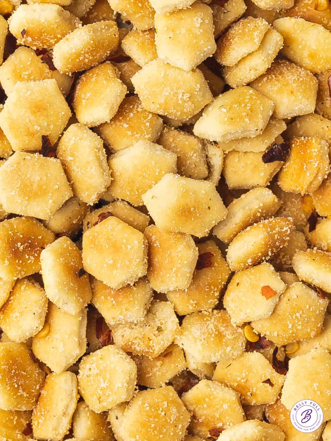 Fire Crackers {spicy oyster crackers} - Belly Full