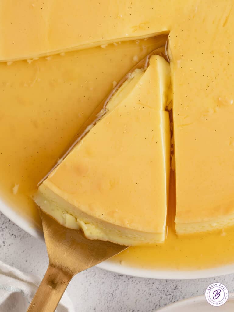 Easy Flan Recipe - Belly Full