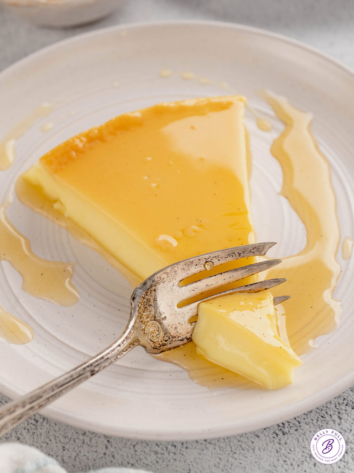 Easy Flan Recipe - Belly Full