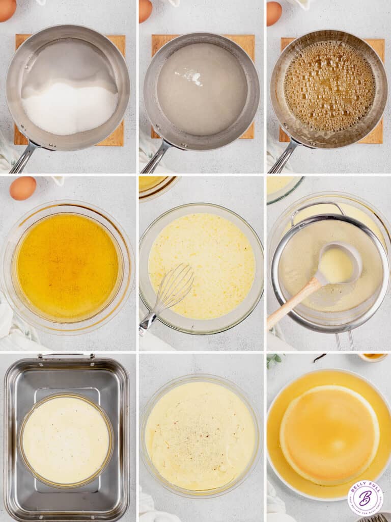 Easy Flan Recipe - Belly Full