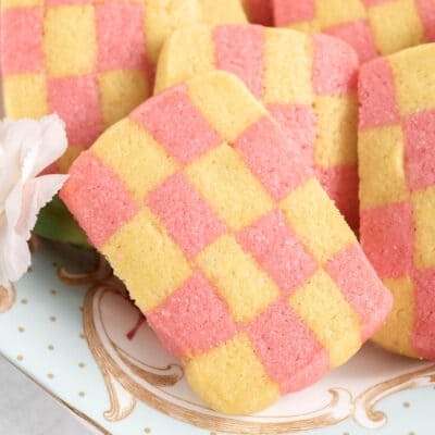 Checkerboard Icebox Cookies - Belly Full