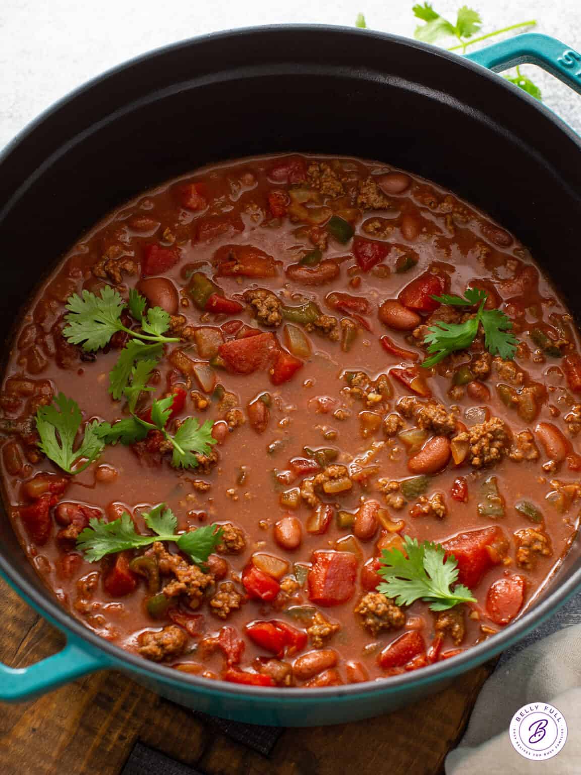 Easy Chili Recipe - Belly Full