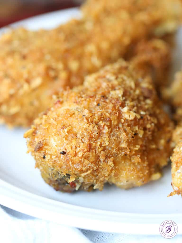 Cornflake Chicken (just 5 ingredients!) - Belly Full