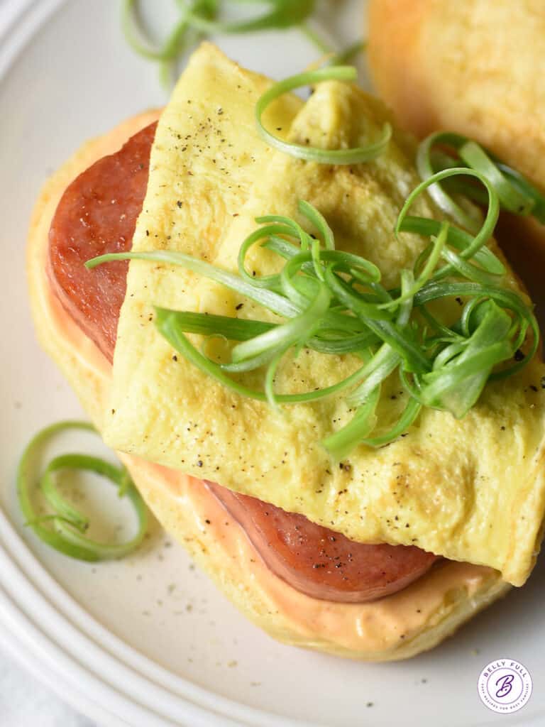 SPAM Breakfast Sandwich - Belly Full