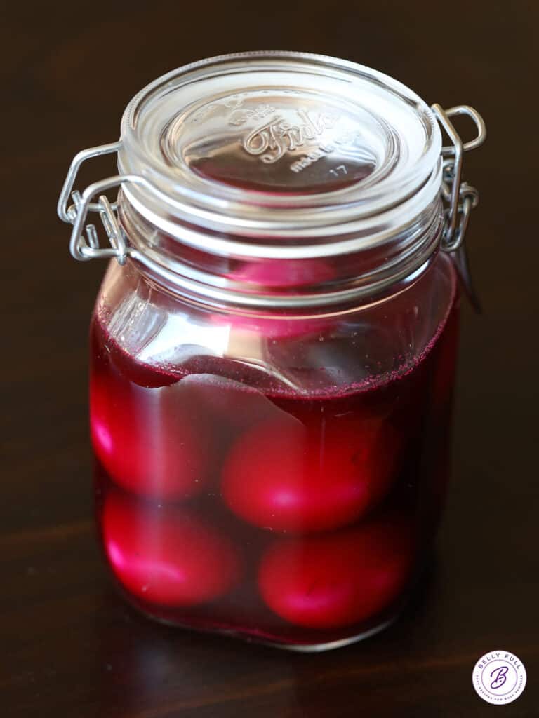 Beet Pickled Eggs - Belly Full