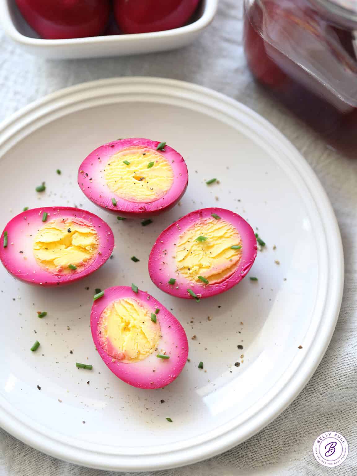 Beet Pickled Eggs - Belly Full