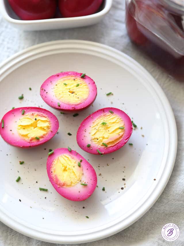 Beet Pickled Eggs - Belly Full
